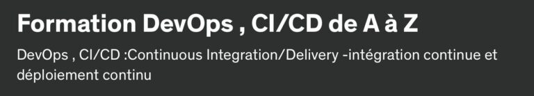 Top 3 des Meilleures Formations DevOps en 2025