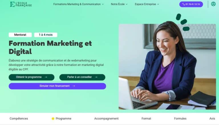 Top 9 Meilleures Formations au Marketing Digital en ligne ? Webmarketing